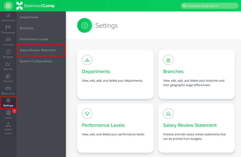 How to Customize Salary Review Statements
